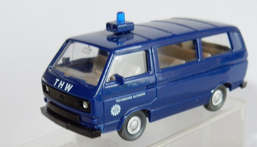 Micro WIKING Ho 1/87 VW Kombi Combi Minibus T3 THW #18692 No Box | eBay