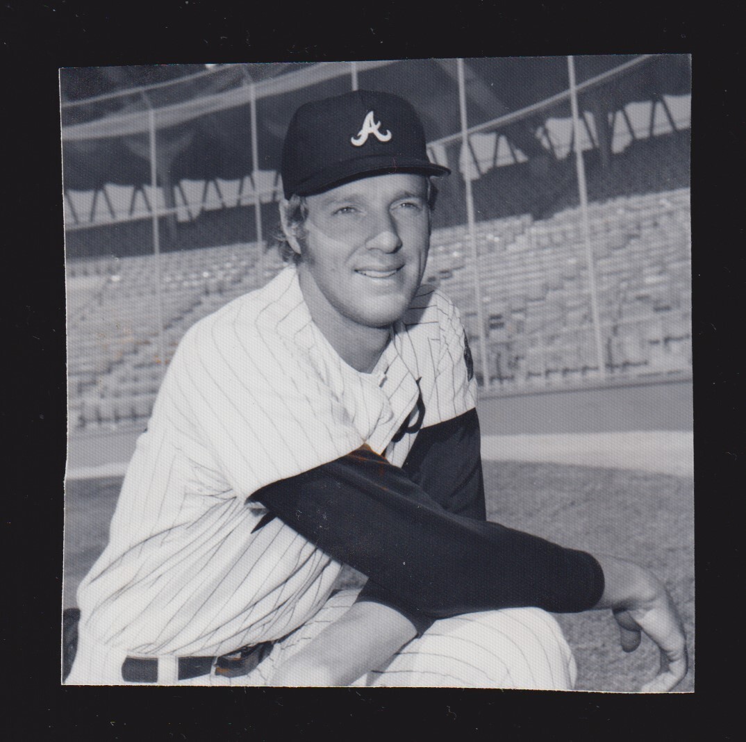 1968 Ron Reed ATLANTA BRAVES UNSIGNED 3 x 3 ORIGINAL SNAPSHOT PHOTO #27 ...