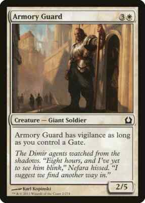 Armory Guard [Return to Ravnica] Magic MTG Card | eBay
