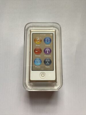 Apple iPod nano 8th Generation Gold (16GB) New In Box 888462469869| eBay
