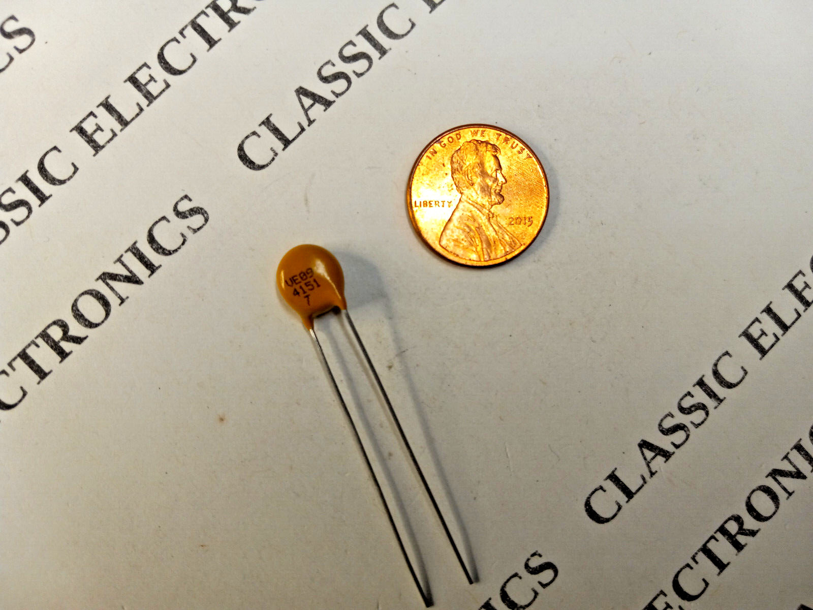 Lot of TPC/AVX 68pF 500V Epoxy Dipped Ceramic Capacitor Radial Leads ...