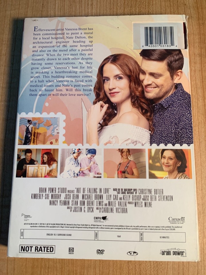 Art of Falling in Love (DVD) w/Josh Dean……w/Slip Cover..……...BRAND NEW ...