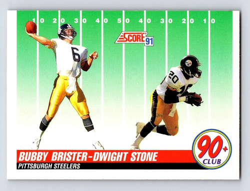 1991 Score 90+ Club #325 Bubby Brister, Dwight Stone | eBay