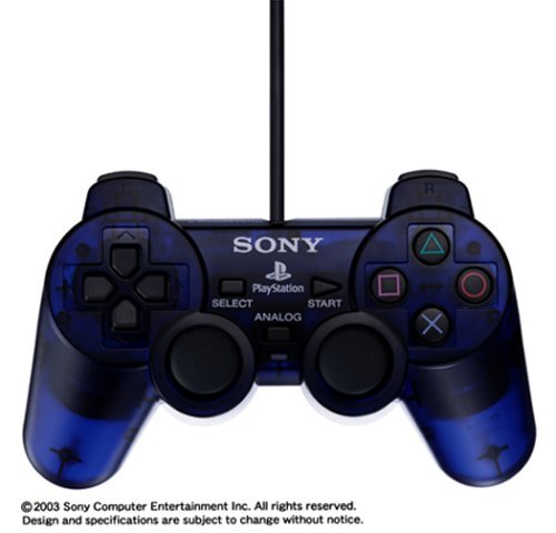 PS2 DUAL SHOCK 2 Analog Controller Midnight Blue 10010 Playstation ...