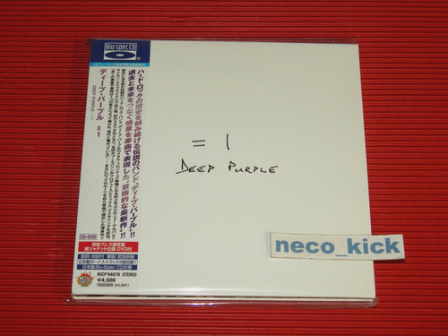 6WT DEEP PURPLE = 1 EQUAL ONE W/ BONUS TRACKS JAPAN Blu-spec MINI LP CD ...