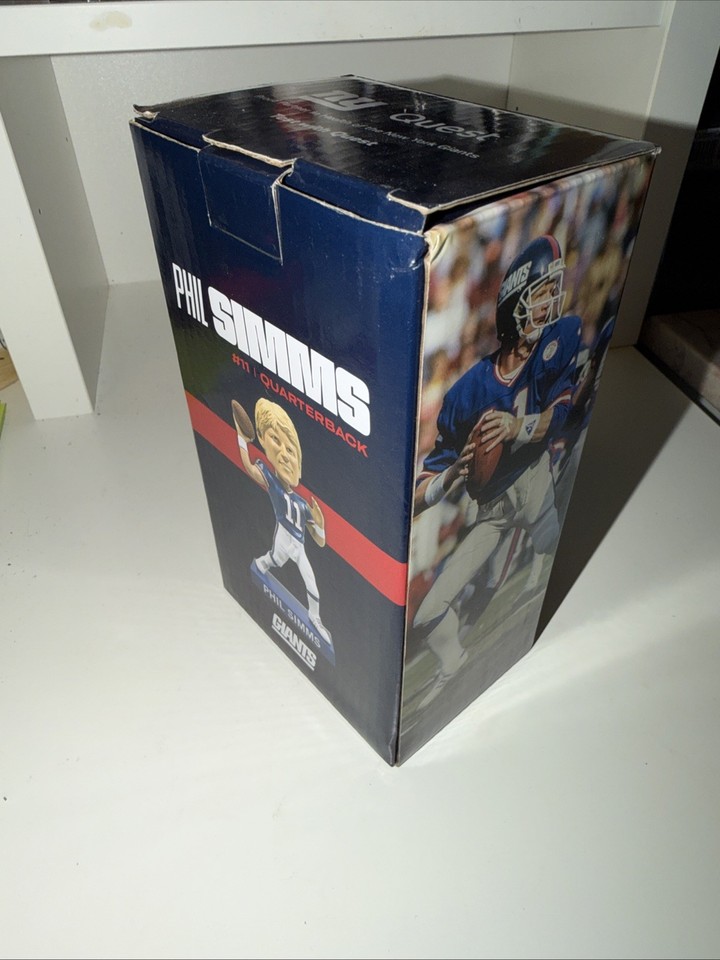 Phil Simms Bobble Head New York Giants Vs San Francisco 49ers 11/02/25 ...