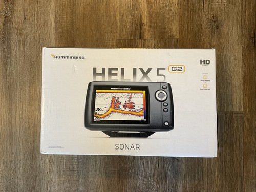 Humminbird HELIX 5 Sonar G2 Fish Finder w Adjustable Depth Range SEALED ...