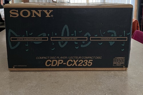 Sony CDP-CX235 CD Player Mega Storage 200 Disc Changer New | eBay