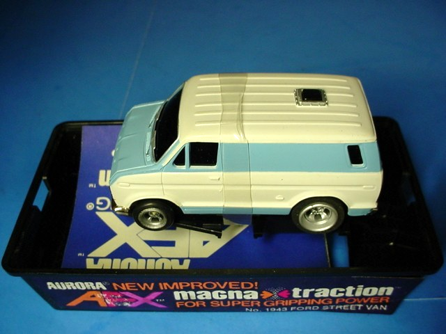 Vintage Aurora AFX No. 1943 Ford Street Van - HO Slot Car BANDED/ NOS ...