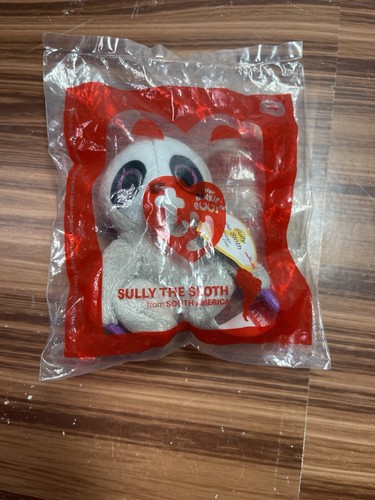 2021 McDonalds Happy Meal Ty Teenie Beanie Boos Sully The Sloth #4 ...