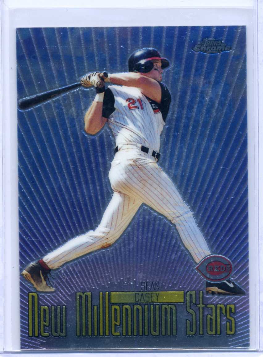 SEAN CASEY 2000 Topps Chrome NEW MILLENIUM STARS #3 - REDS | eBay