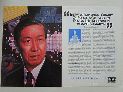 7-11/89 PUB ITT DEFENSE DR GENICHI TAGUCHI NVG NIGHT VISION GOGGLES ...