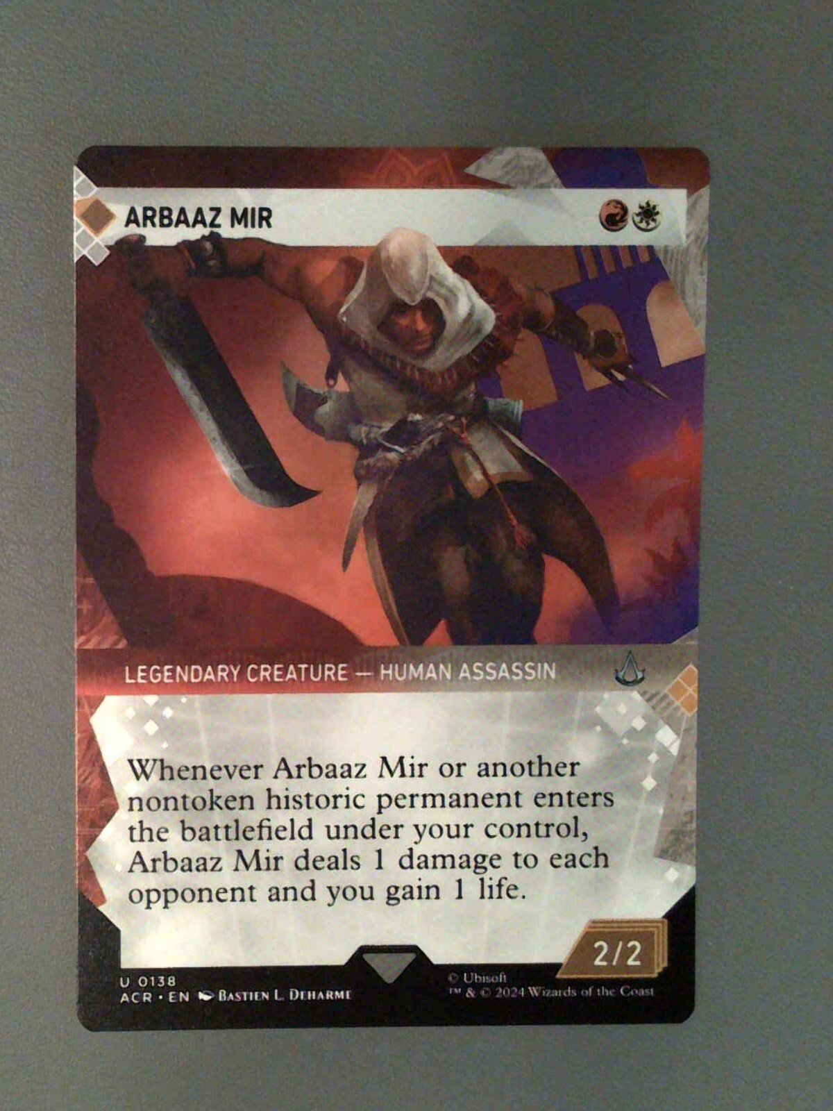 x4 MTG Arbaaz Mir - Showcase U 0138 Universes Beyond: Assassin's Creed | eBay