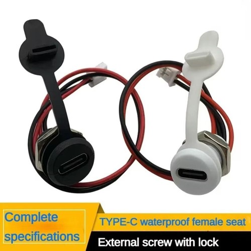 Usb Type-C Adapter Converter Connector Fast Charging With Nut Locking Plate | eBay