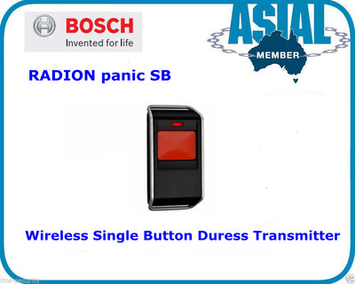 Bosch RADION panic SB Wireless Single Button Duress Transmitter | eBay ...