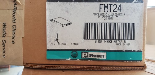 Panduit FMT24 Fiber Optic / Multimedia Interconnect Tray 24-port | eBay