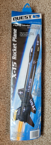 Quest X-15 Rocket Plane Flying Model Rocket Kit "RARE" NISP | eBay