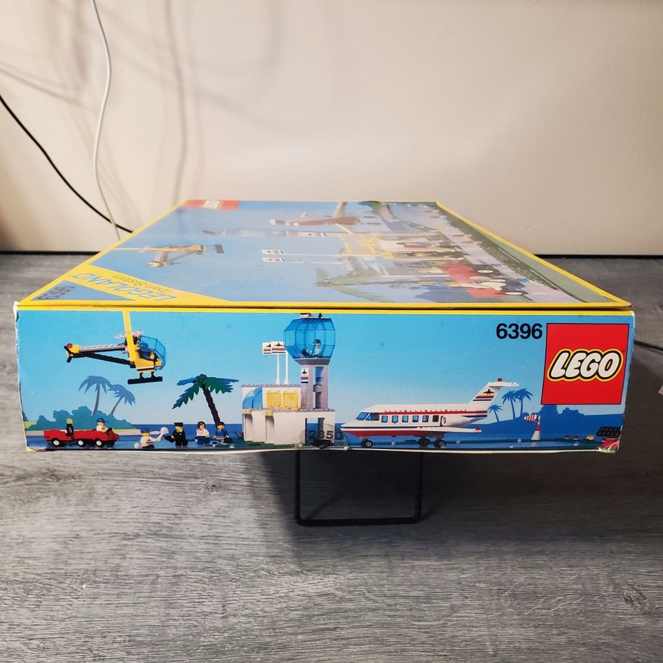 Vintage LEGO 6396 International Jetport Set 1990s Complete Box Town ...