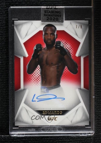 2020 Topps UFC Striking Signatures Red /8 Leon Edwards #STS-LE Auto | eBay
