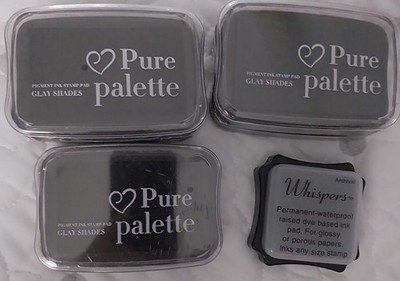 Pure Palette Pigment Ink Stamp Pads Lot | eBay