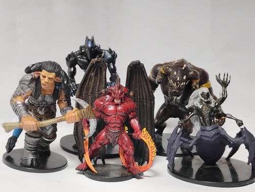 Balor D&D Miniature Underdark mini Dungeons Dragons Pathfinder demon ...
