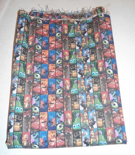 New Disney Pixar Movies Printed 100% Cotton Fabric 28x18 | eBay