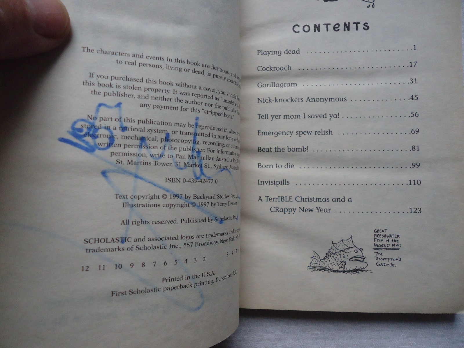 Just Books: Just Joking! by Andy Griffiths (2003, Paperback) SIGNED BY ...