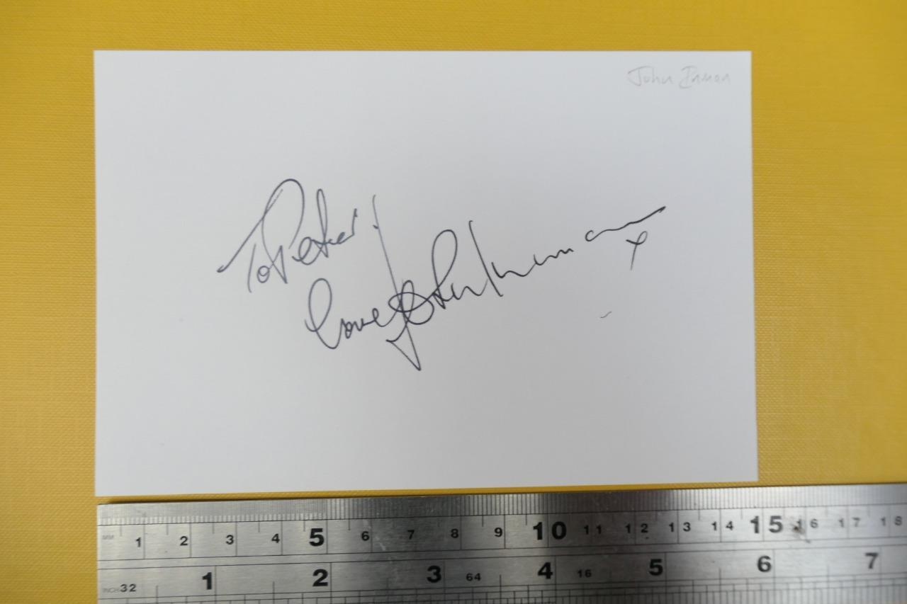John Inman Original Autograph | eBay UK