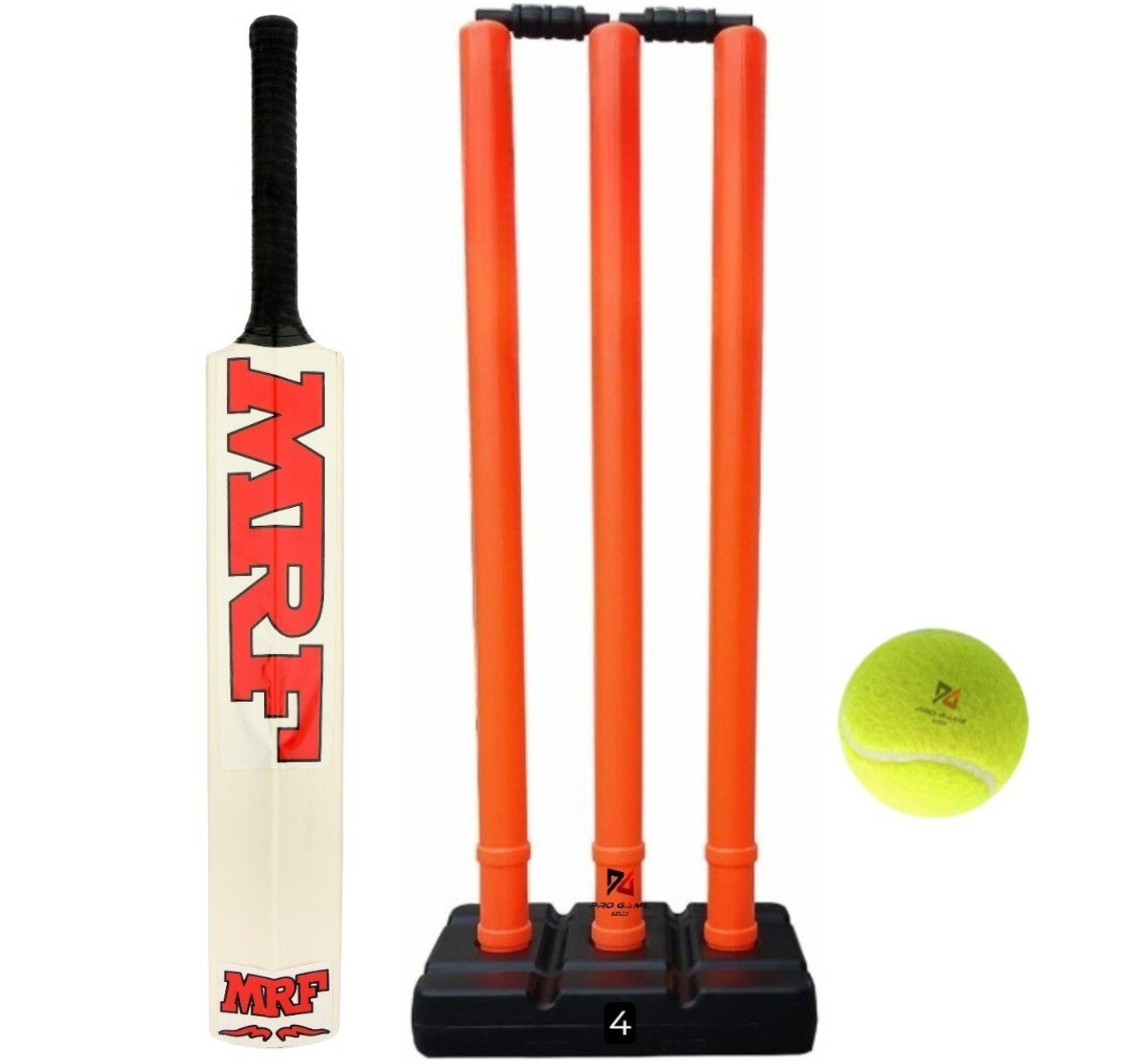 MRF Plastic Cricket Kit,Full Size bat (34 X 4.5inches) (For 12 And ...