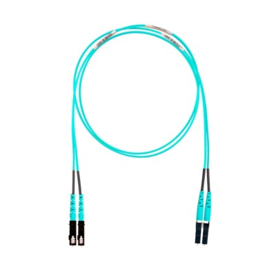 4 Meter Panduit F62ERLNSNSNM004 LC to SC Duplex Patch Cord Riser OFNR ...