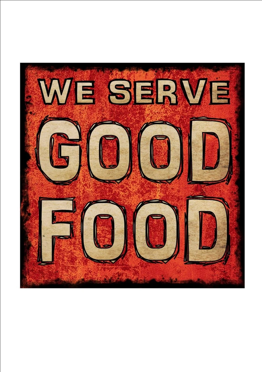 Vintage Food Sign