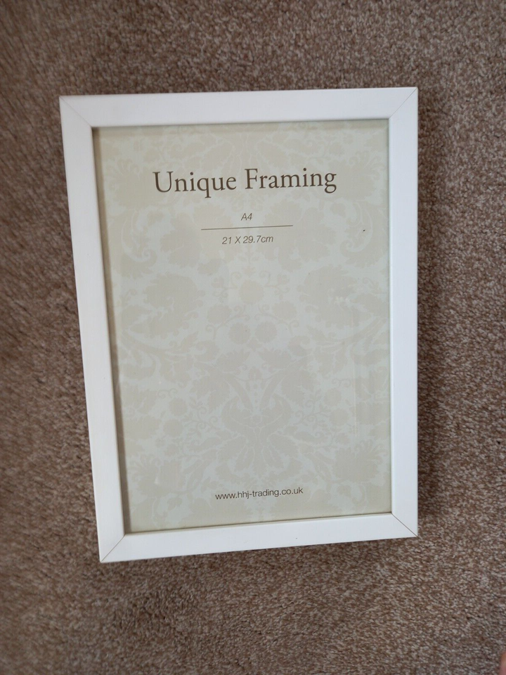 White Picture Frame or Photograph Frame Hardly Used | eBay UK