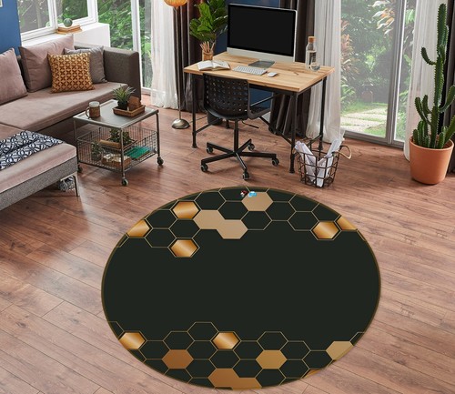 3D Hexagon Connection NBC493183 Game Rug Mat Elegant Photo Carpet Mat ...