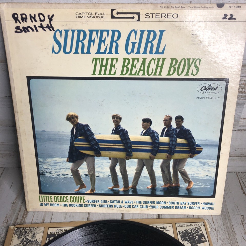 THE BEACH BOYS~Surfer Girl~Surf Album~CAPITOL #ST 1981 Stereo | eBay