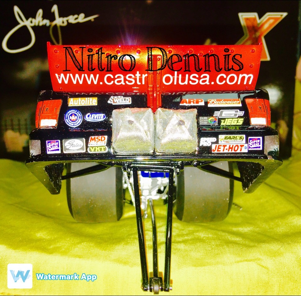 NHRA JOHN FORCE 1:16 Action NITRO Funny Car Diecast HALLOWEEN Drag ...