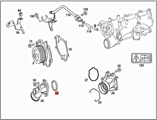 Genuine MERCEDES Gasket 6422010080 | eBay