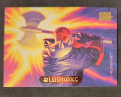 1994 Marvel Masterpieces Bloodaxe Base #15 | eBay