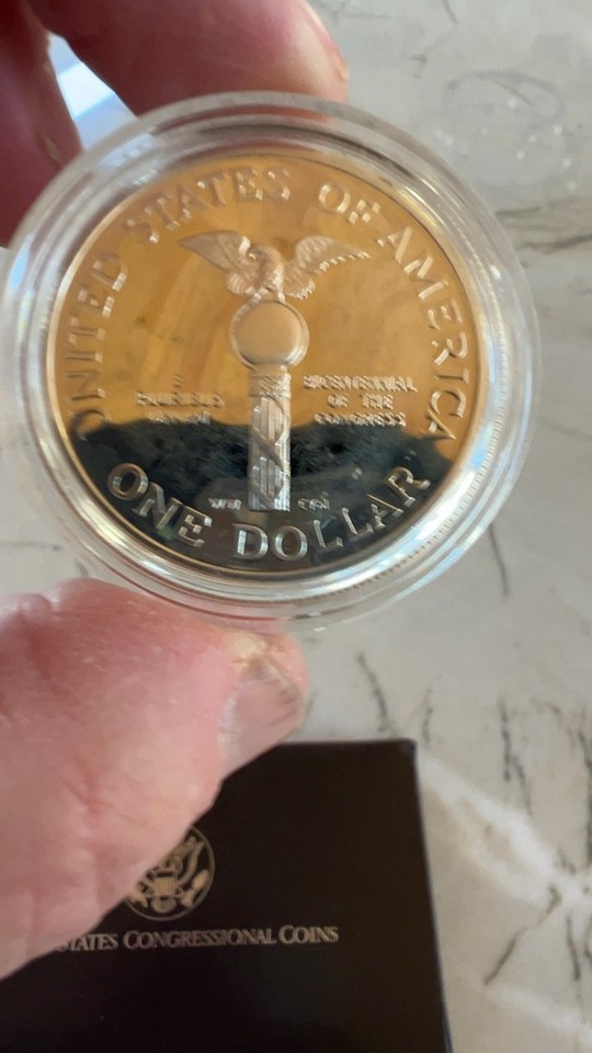 1789-1989 US Congressional Silver Dollar & Half Dollar Proof | eBay