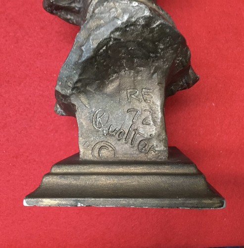 Lord Baden Powell cast hollow metal statue 3 lbs 9 in tall 4 in base | eBay