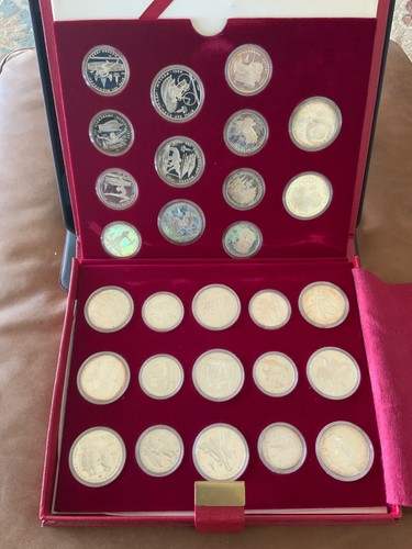 1980 moscow olympics silver coin set | eBay