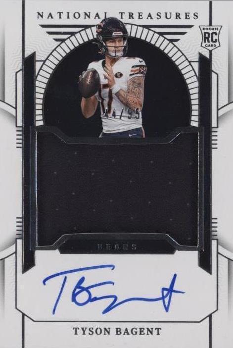 2023 Panini National Treasures - Rookie Patch Autographs Tyson Bagent ...
