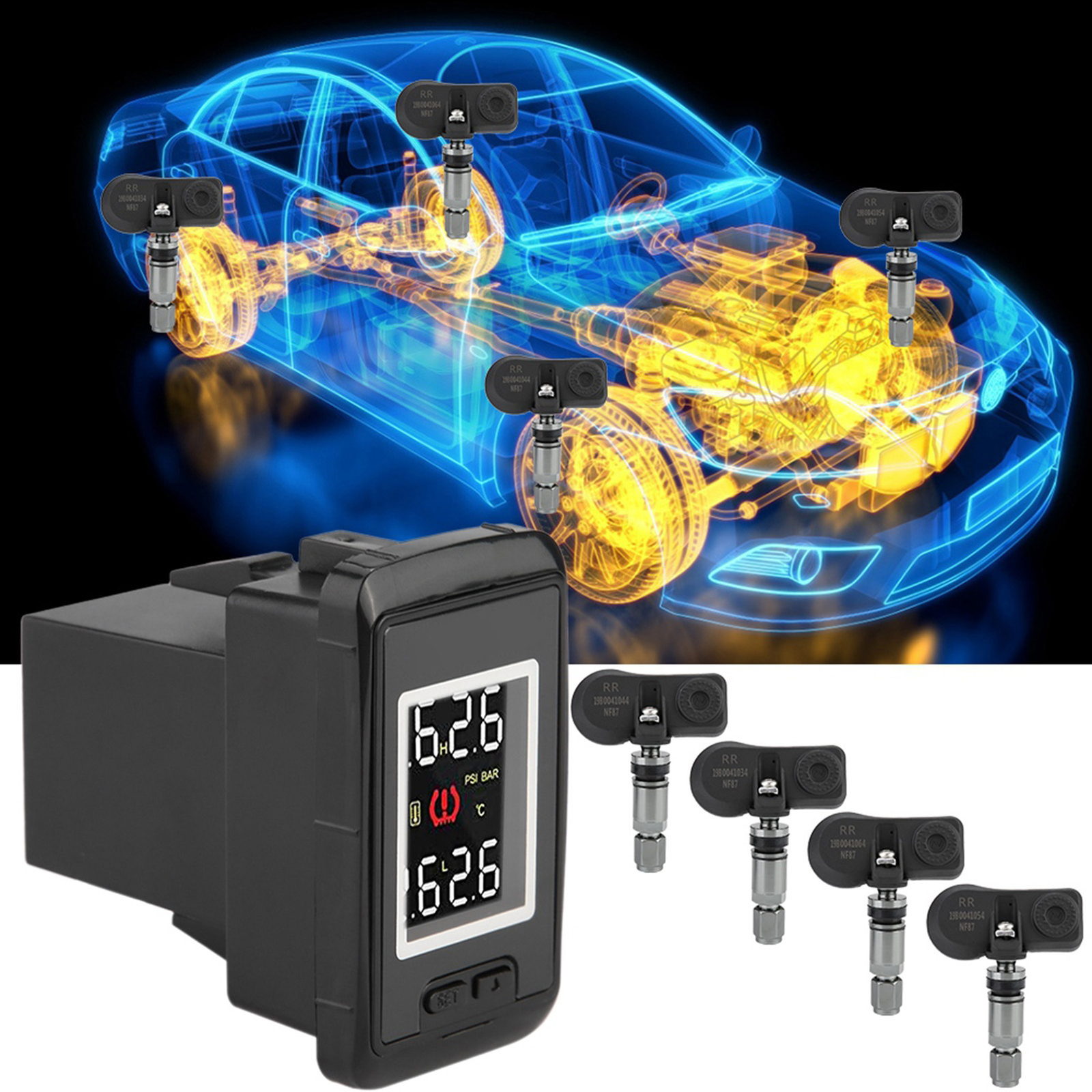 Hot New TPMS Tire Pressure Monitoring System For Series Car | eBay