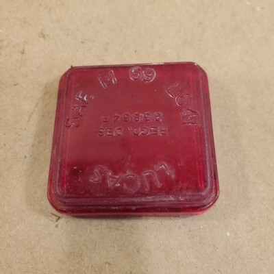 LUCAS Red Side Marker Light Reflector L841 OEM 938648 71 80 Triumph ...