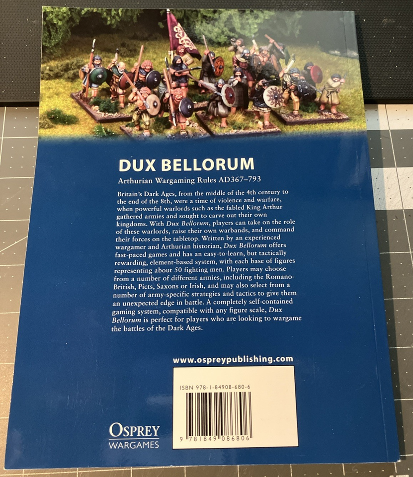 Dux Bellorum Arthurian Wargame Rules | eBay