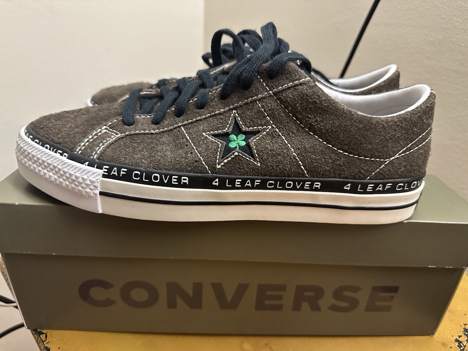 Converse X Patta One Star Pro Low 4 Leaf Clover Men’s… - Gem