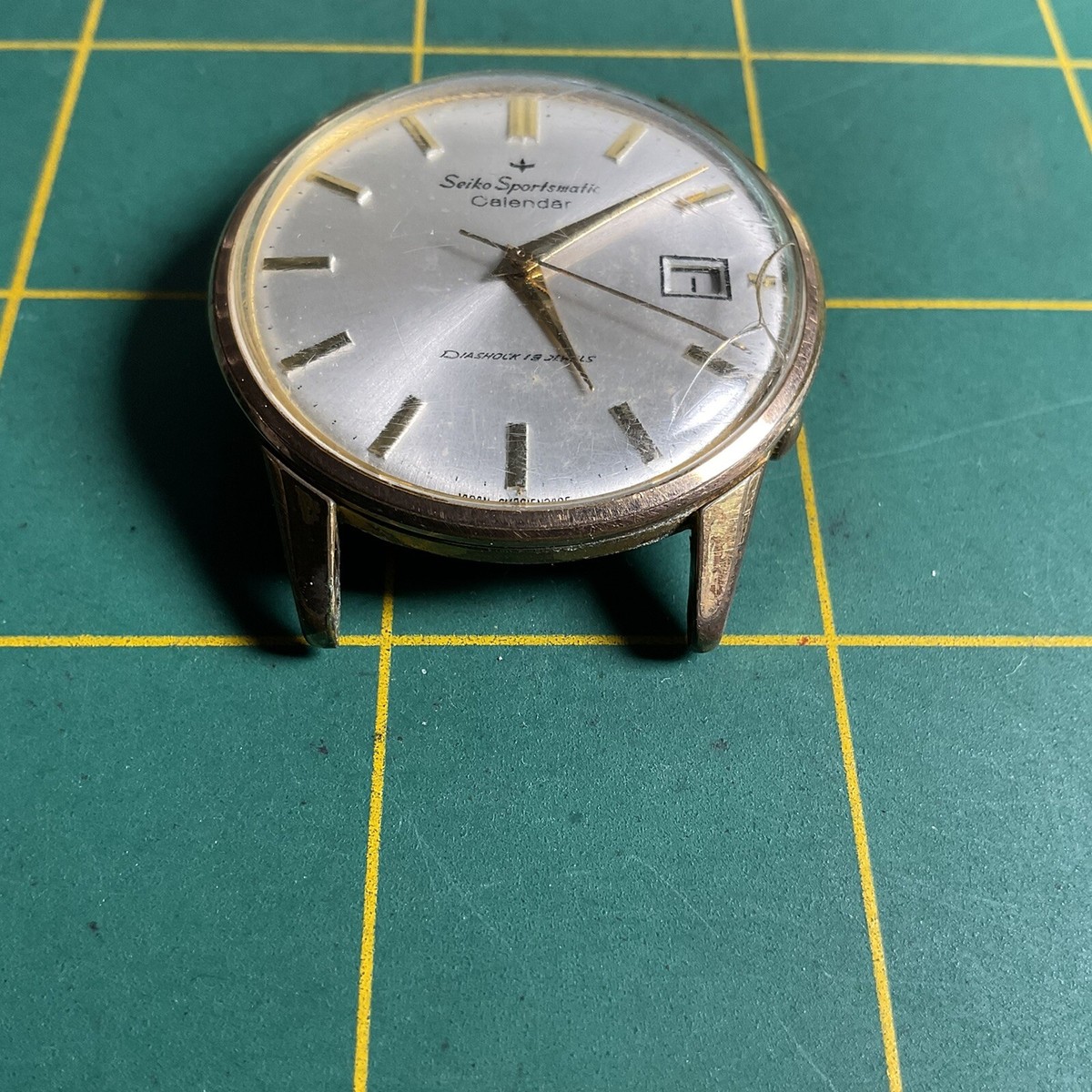 ○60サイズ G7H44 SEIKO Sportsmatic Deluxe 25石 7619-7040 ○60サイズ G7H44 SEIKO Sportsmatic Deluxe 25石 7619-7040