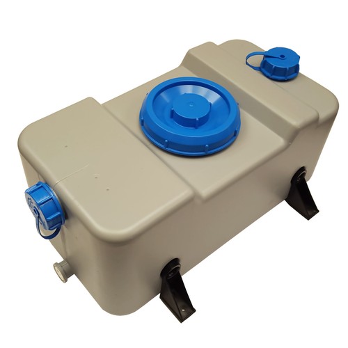 Fresh/Waste Water Tank 30 Litre Grey Container Caravan Motorhome Boat ...