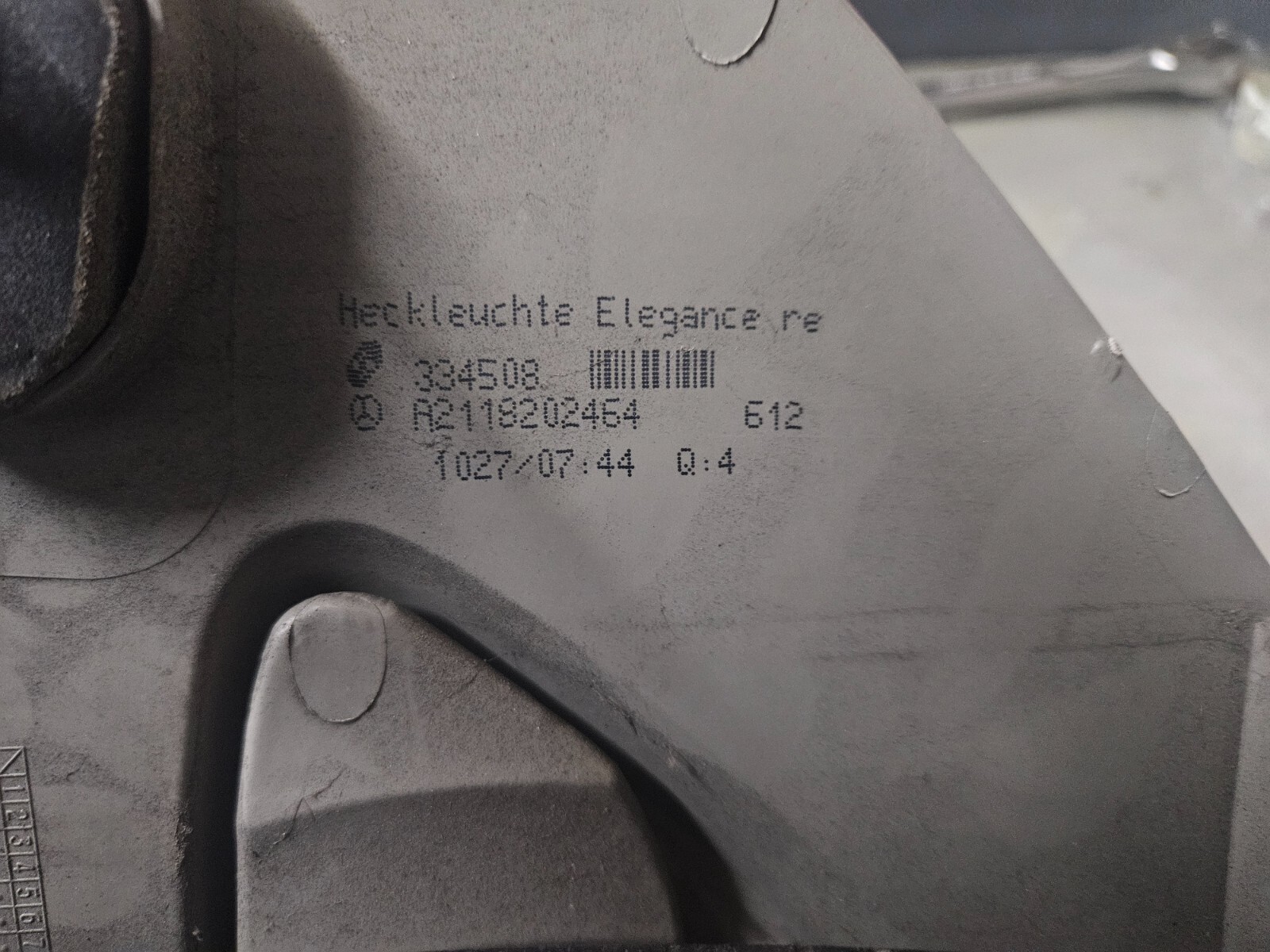 2003-2006 Mercedes-Benz E Class W211 Right Passe Side Tail Light OEM ...