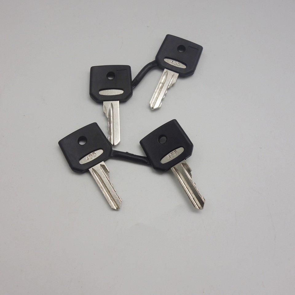 2 Pairs Fits new 455 Key for XB2 XB4 XB5 series Key Switch head ZB4BG ...