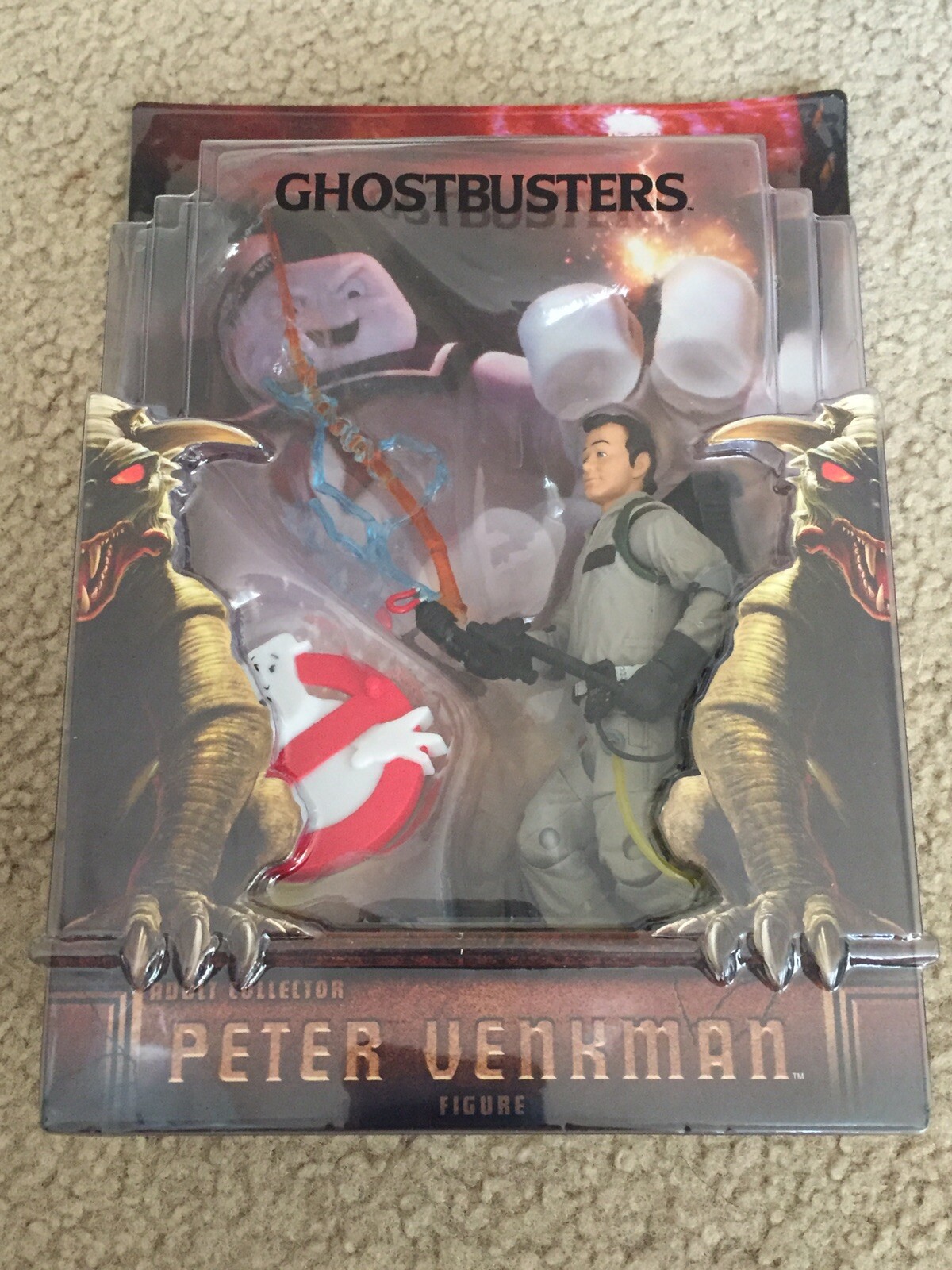 Matty Collector Ghostbusters The Movie Peter Venkman Action Figure w ...